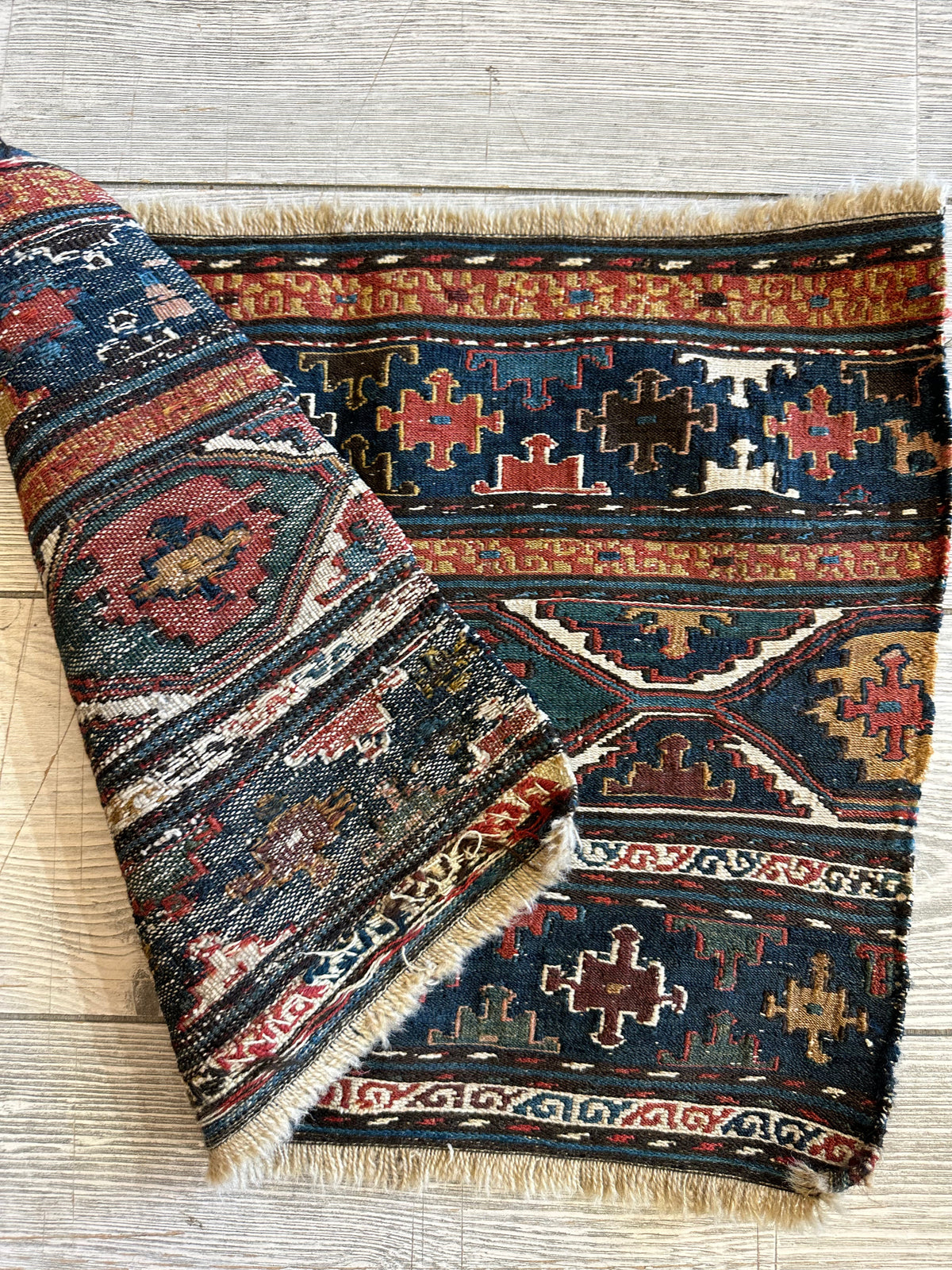 1900’s Antique Tribal Shahsavan Caucasian Cradleface - 18" X 16 ...