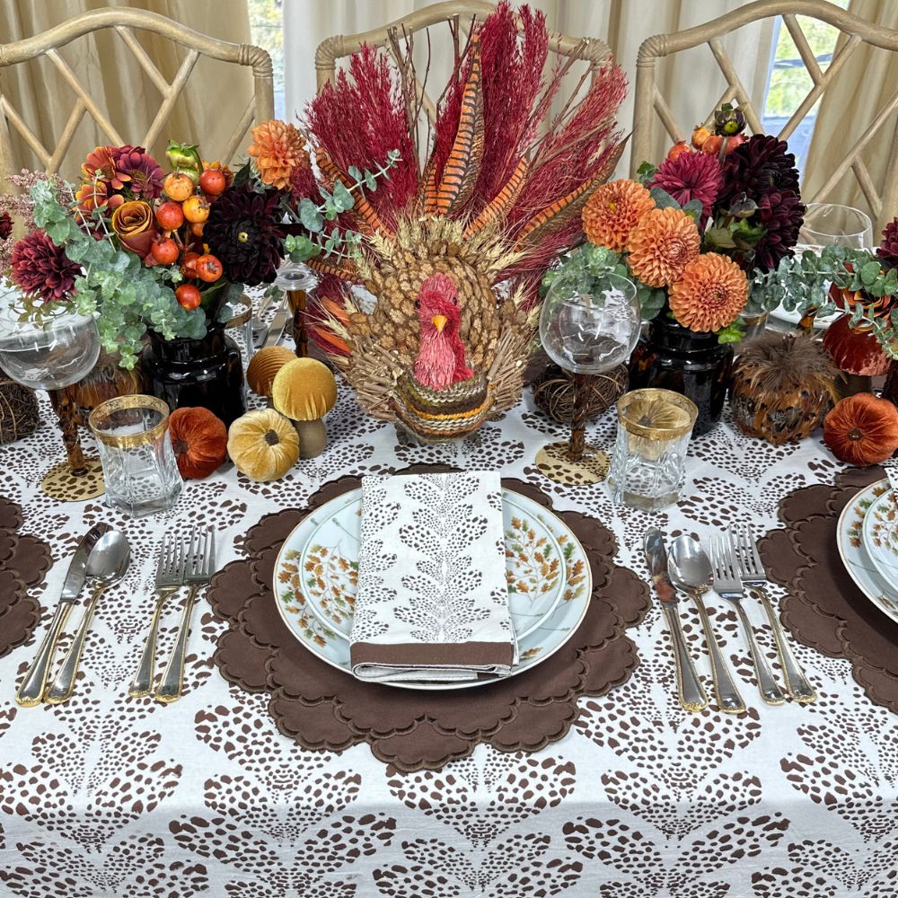 The Kelli - Dark Cocoa - Napkin (Set of 4) | SmithHönig