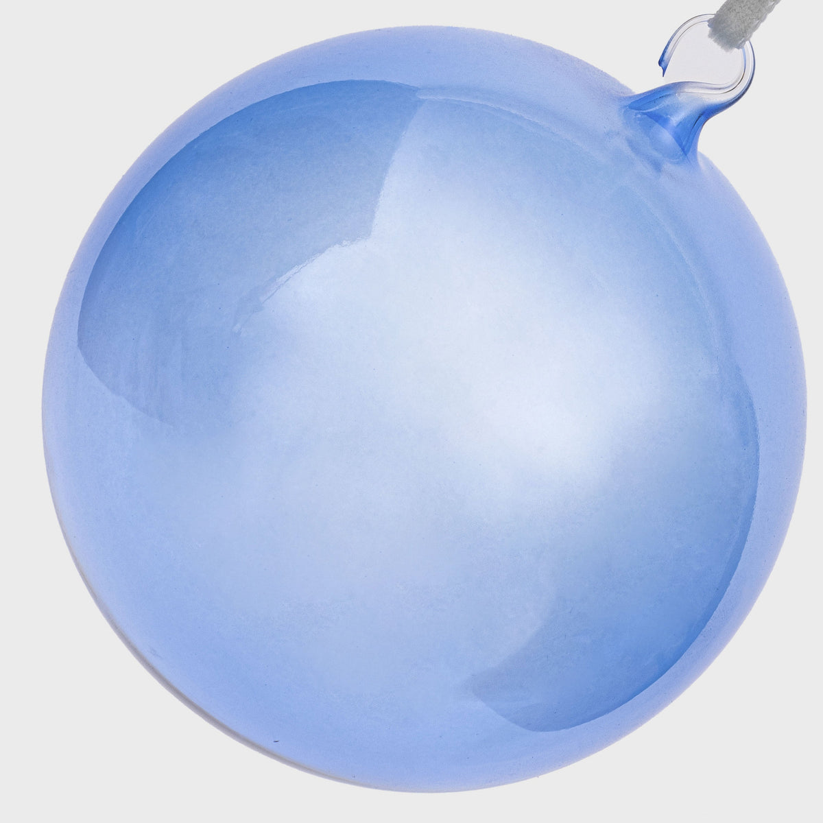 Glass bubble balls, blue, set of three | SmithHönig