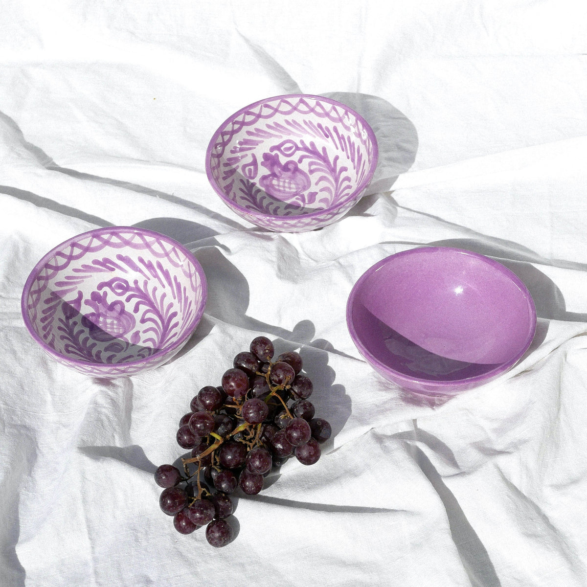 Small bowl with lilac glaze | SmithHönig