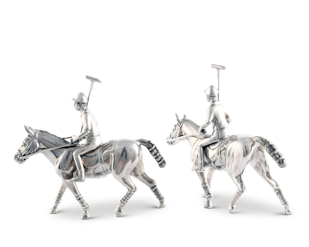 Pewter Polo Player Salt & Pepper Set | SmithHönig