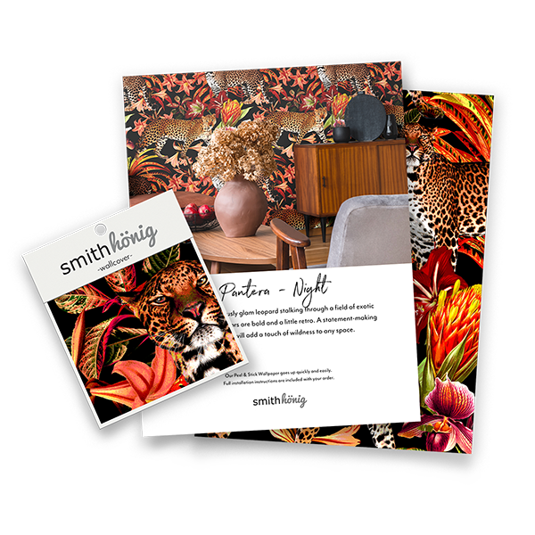 Wallpaper Sample Pack - Pantera Night | SmithHönig